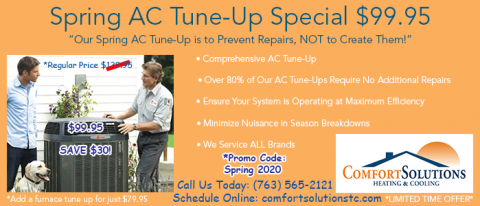 AC Tune-Up Special $99.95