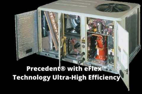 Trane Precedent 3-to-10 Ton Commercial HVAC Rooftop-Unit